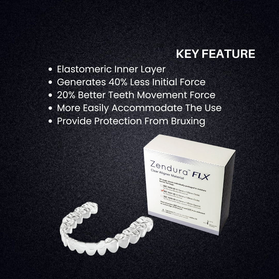 Zendura FLX Aligner Sheets Flexible and Durable – OBLU HEALTHCARE ...